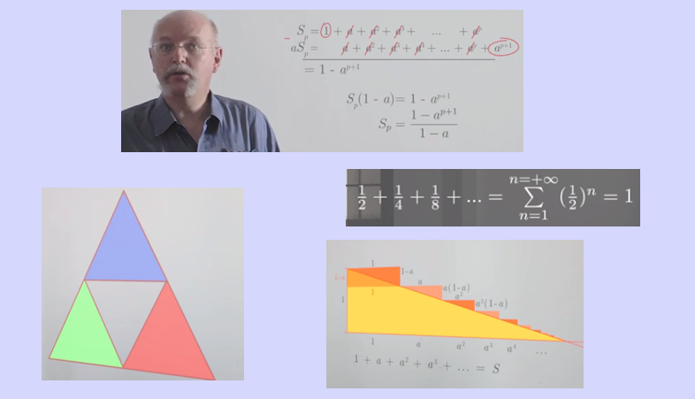 La somme de la série géométrique - VideoDiMath